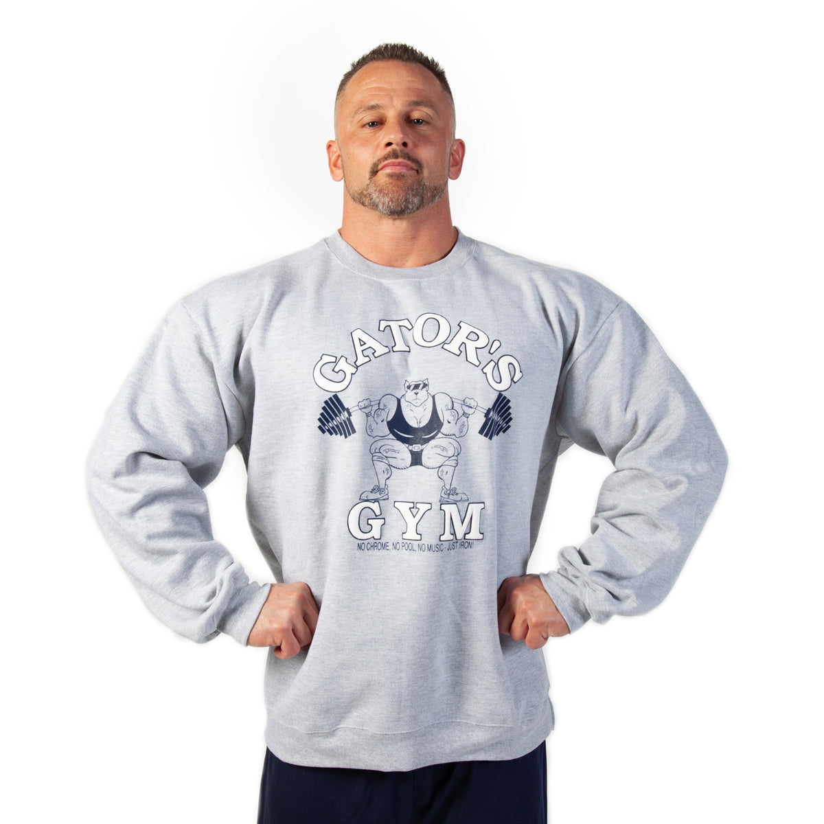 Unisex Drop-shoulder Printed Sweatshirt – Gators Gym